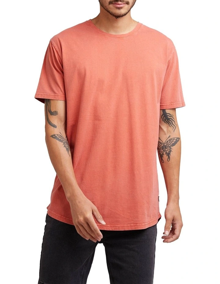 Silent Theory Acid Tail Tee in Orange | MYER