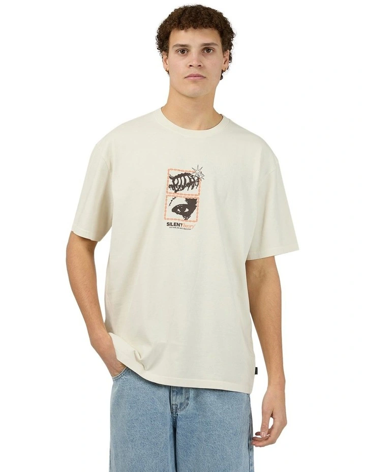 Silent Theory Prime Tee in Natural | MYER