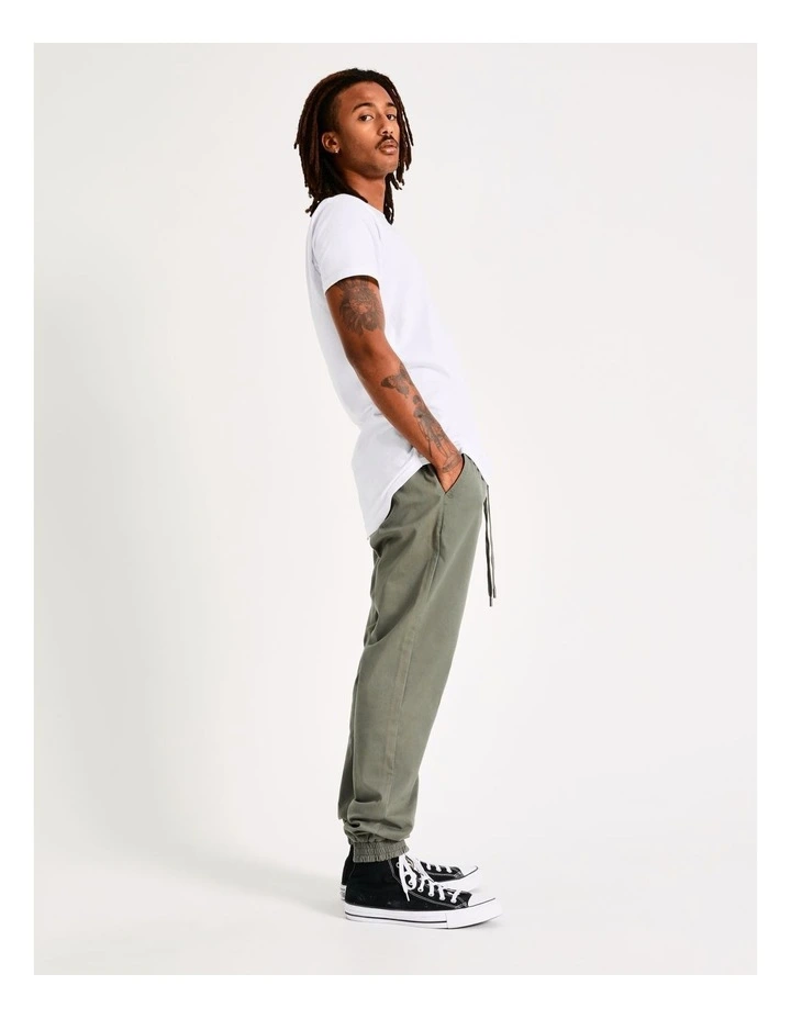 Kenji Jimmy Jogger Chino Pant in Khaki | MYER