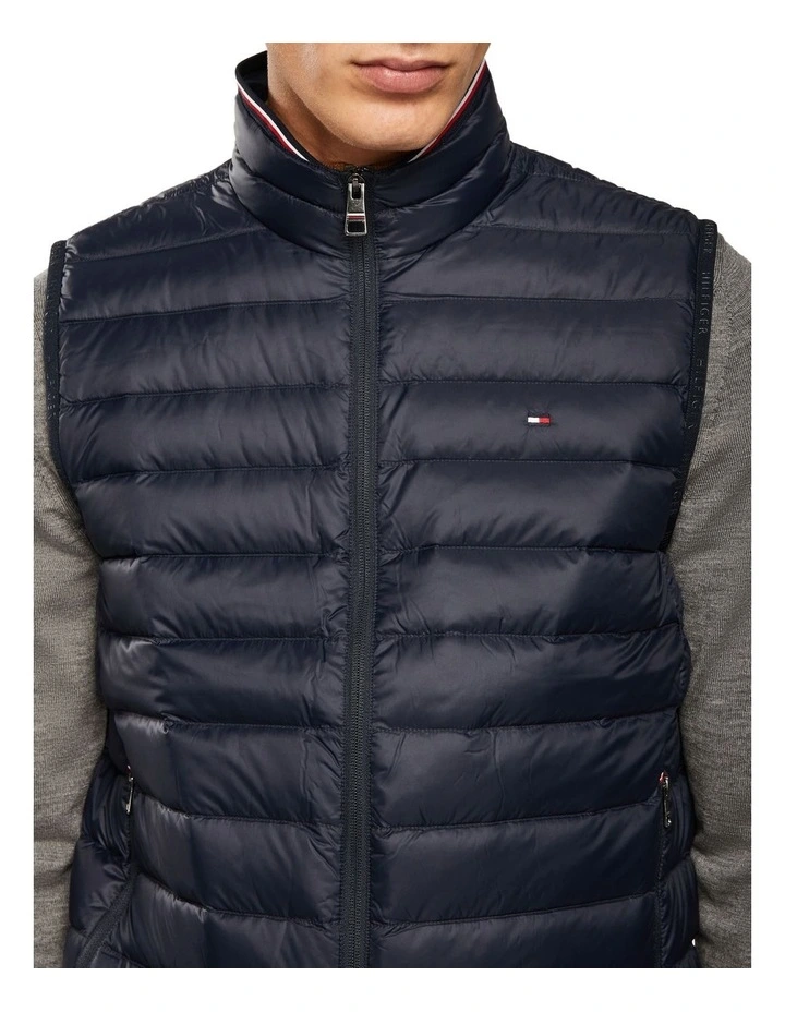 Tommy Hilfiger Packable Vest in Blue | MYER