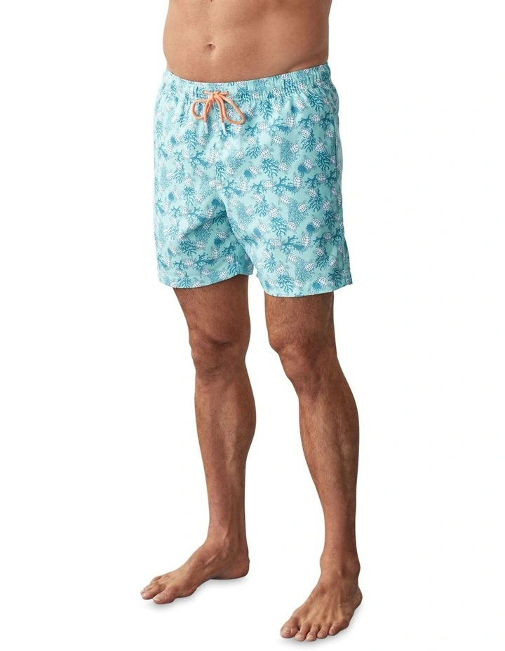 Gazman Reef Turtle Swim Short in Mint | MYER