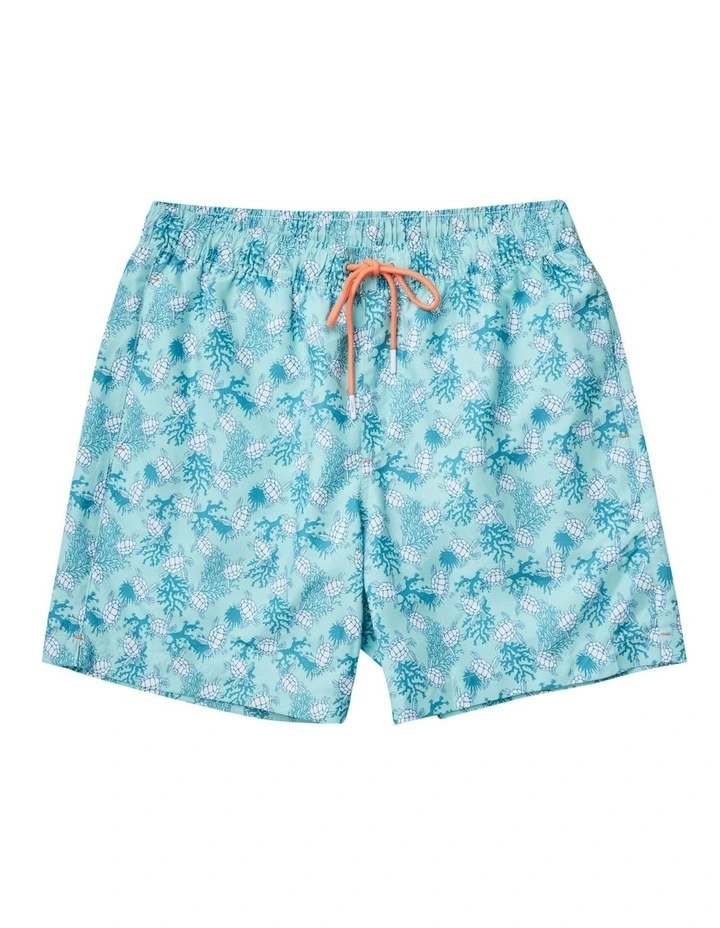 Gazman Reef Turtle Swim Short in Mint | MYER