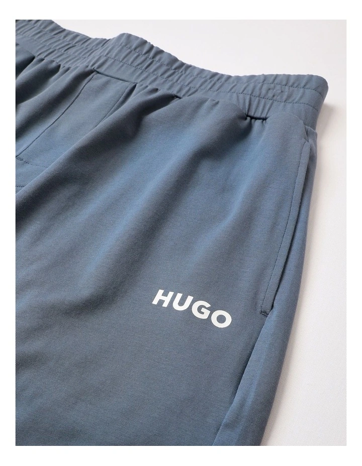 HUGO Linked Sleep Short in Open Blue | MYER