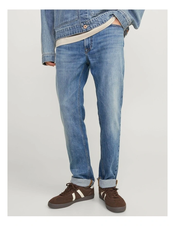 Jack & Jones Clark Original 416 Denim Jeans in Blue | MYER