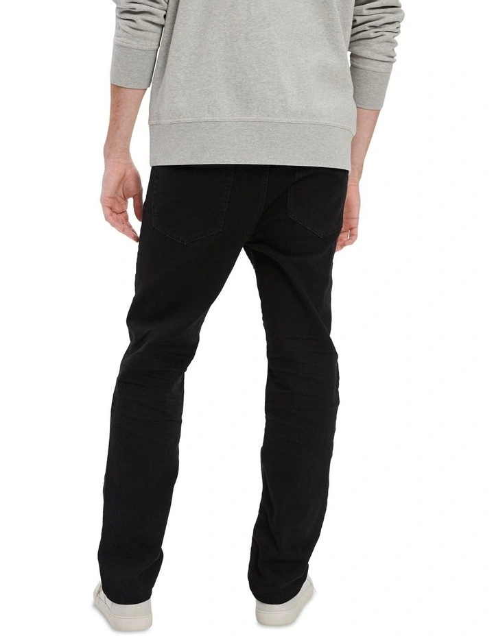 American Eagle Airflex Original Straight Jean In True Black Myer