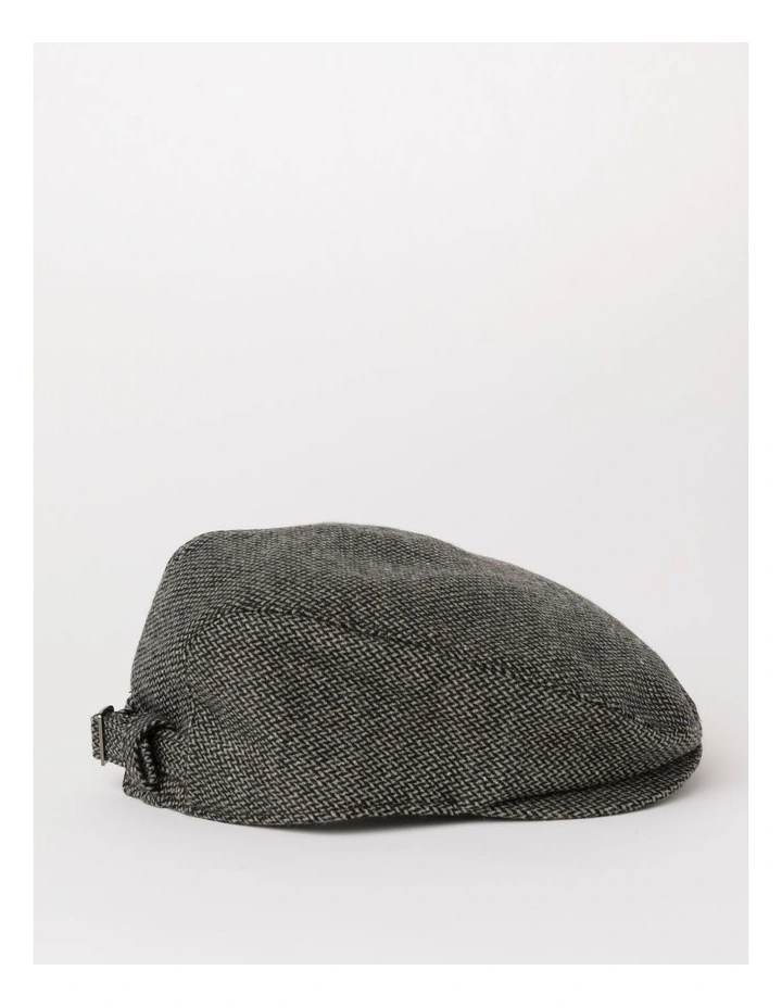 Blaq Driving Cap In Dark Grey | MYER