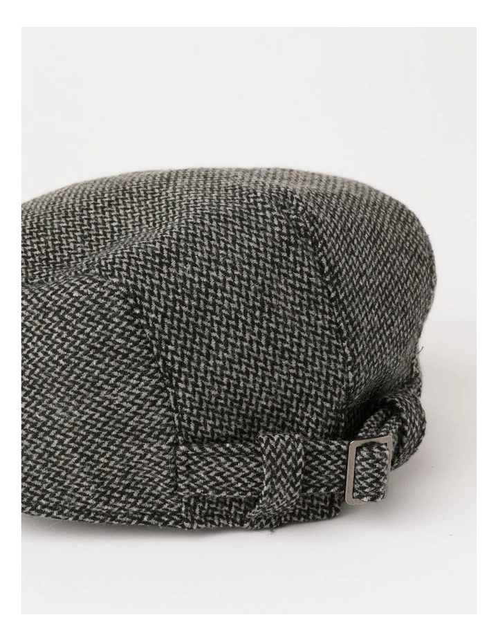 Blaq Driving Cap in Dark Grey | MYER