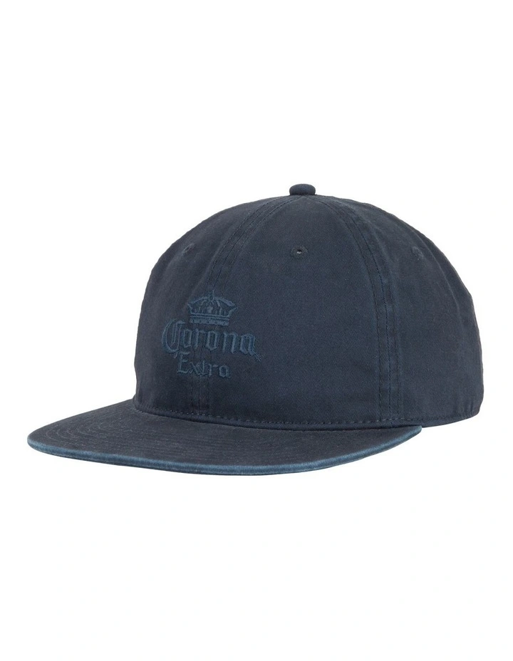 Gilroy Corona Tonal Embroidery Cap in Navy | MYER