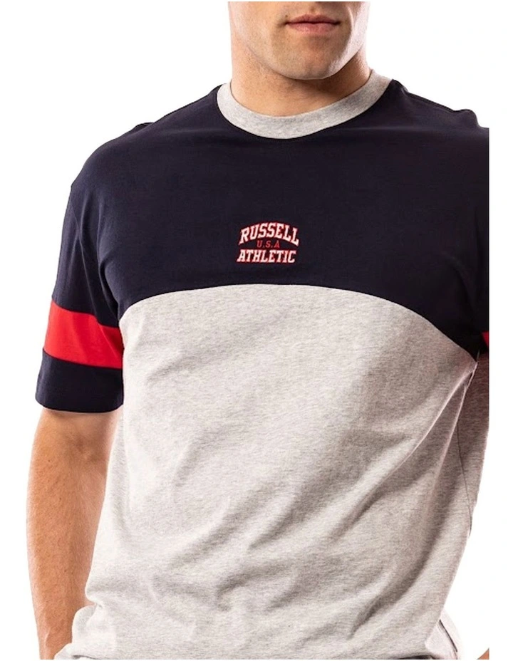 Russell Athletic Seattle Tee in Grey Marle | MYER