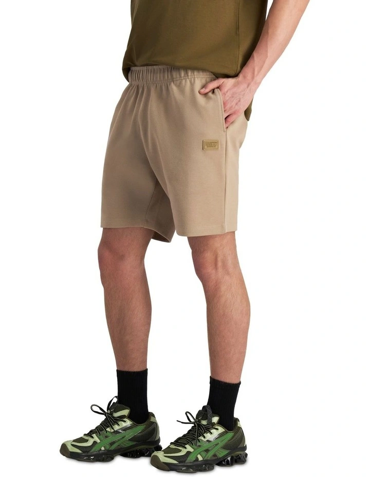 Champion Rochester Base Shorts in Tan Dunes | MYER