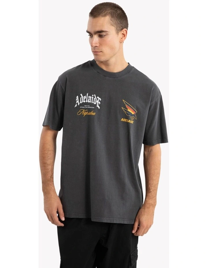 Nena & Pasadena Adelaide Vintage Goth Tee in Grey | MYER