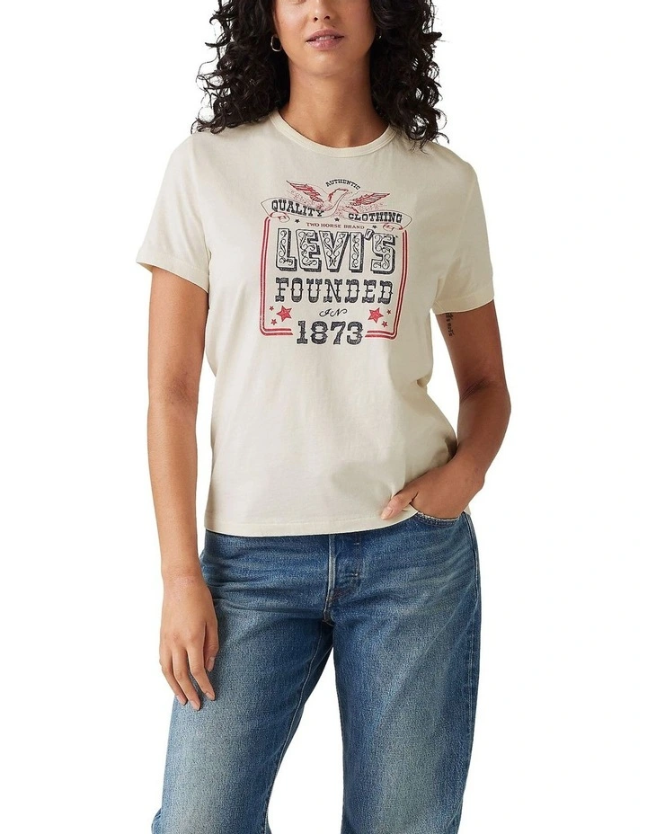 Levi's Graphic Iconic Tee in Sugar Swizzle | MYER