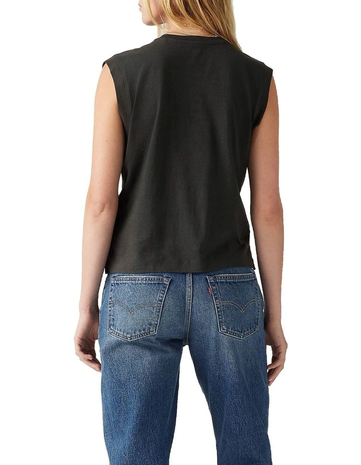 Levi's Boxy Tank in Pirate Black | MYER