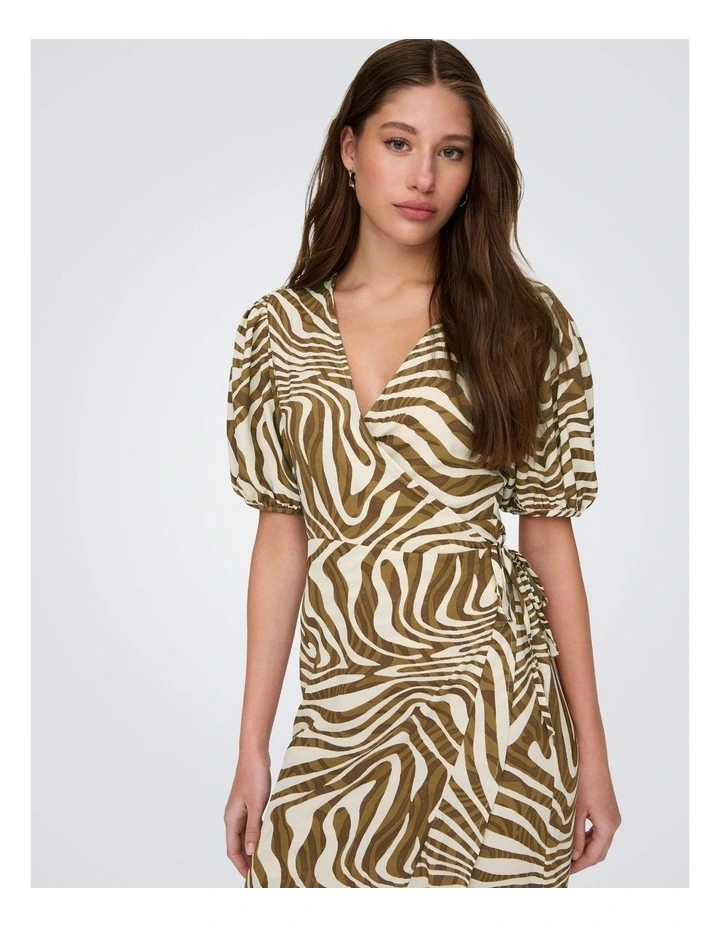ONLY Chicago Life Midi Dress in Brown | MYER