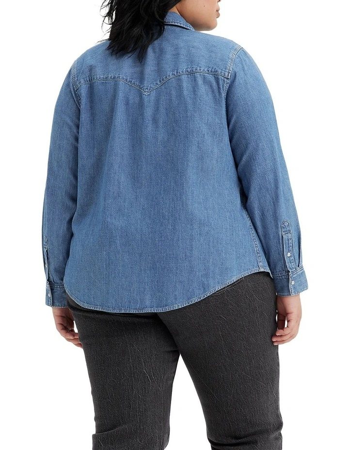Levi's Curve Iconic Western Shirt Curve in Going Steady | MYER