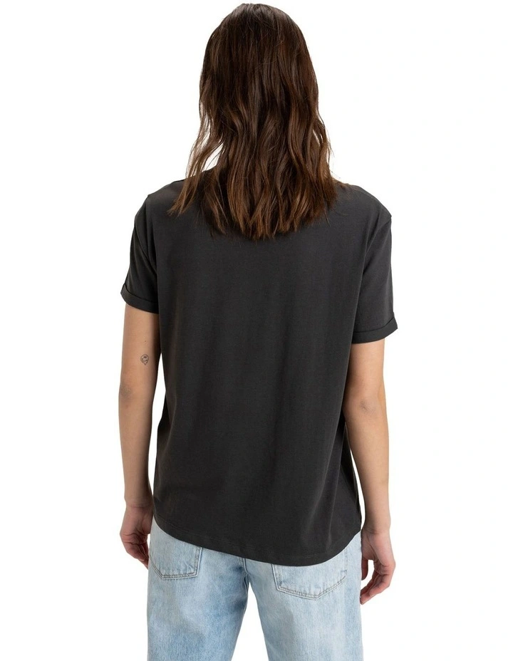 Roxy Noon Ocean B T-shirt in Black | MYER