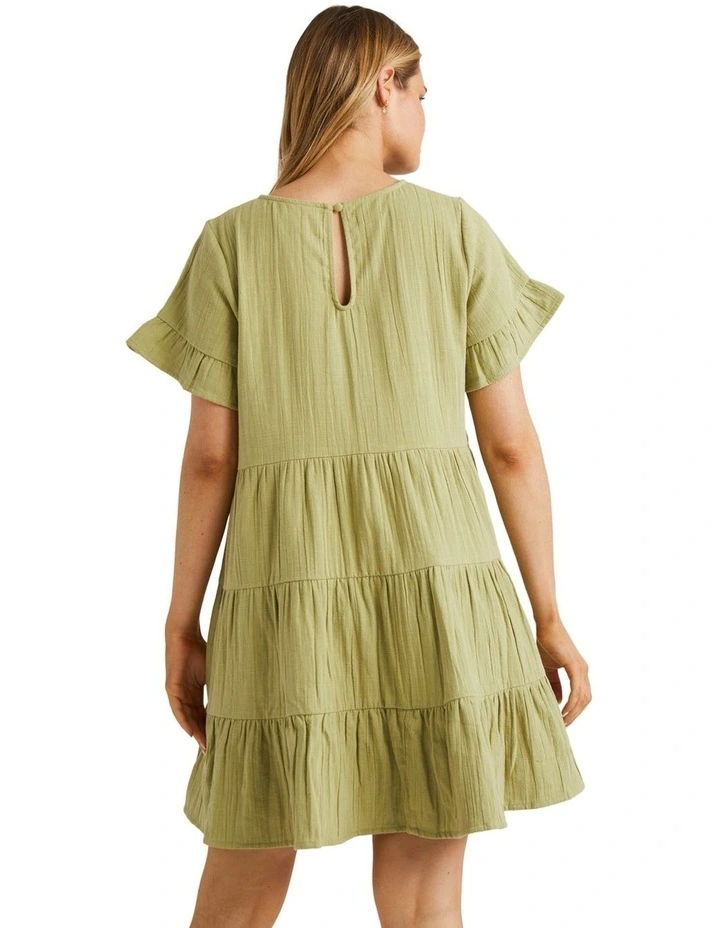 Billabong Pixie Mini Dress in Green | MYER