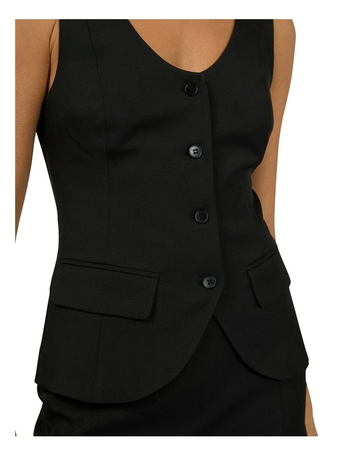 All About Eve Tia Top in Black | MYER