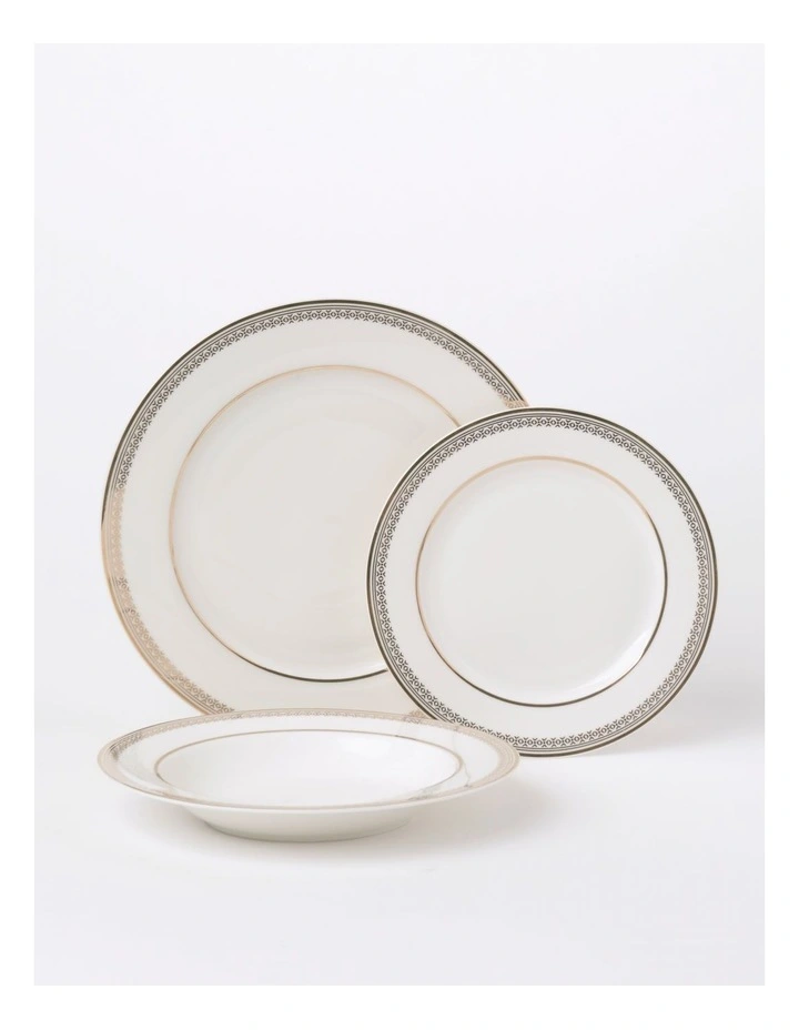Heritage Gabrielle 12pc Dinner Set in Gold | MYER