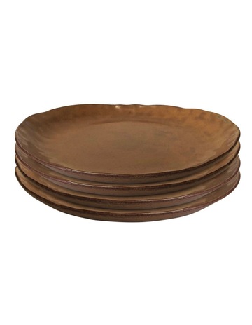 salt&pepper Nomad Dinner Plate 27cm in Rust | MYER