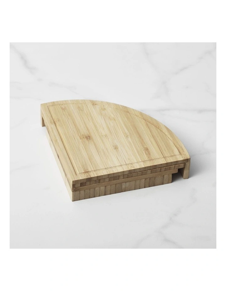 Cooper & Co 3-Piece Round Collapsible Board in Bamboo | MYER