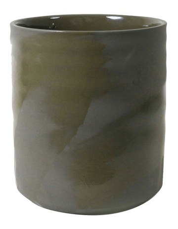 Robert Gordon Muse Cylinder Vase Large 15cm x 26cm in Grey | MYER