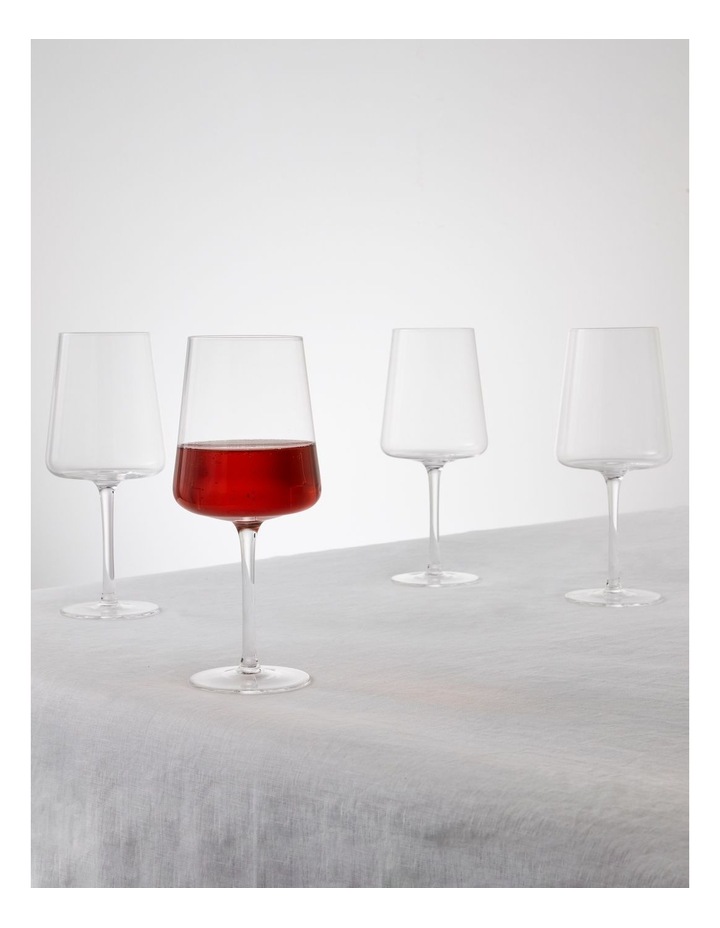 Vue Jordan Red Wine Glass Set of 4 in Clear | MYER