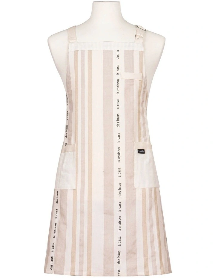 Ladelle La Casa Apron in Taupe | MYER