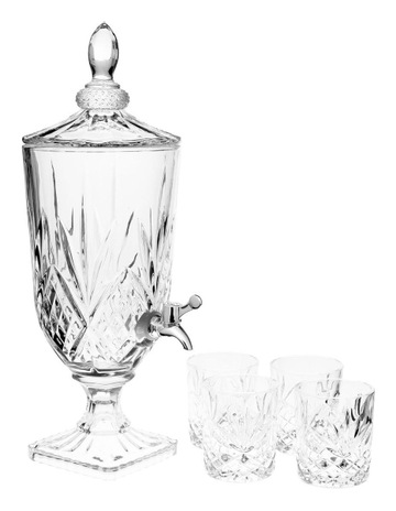 Hottie Jonnie High Ball Glass Set of 4 in Traditional Clear | MYER