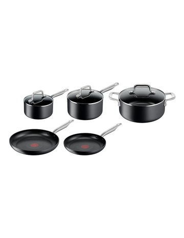 Tefal Specialty Premium Hard Anodised Induction Non-Stick Wok with Lid ...