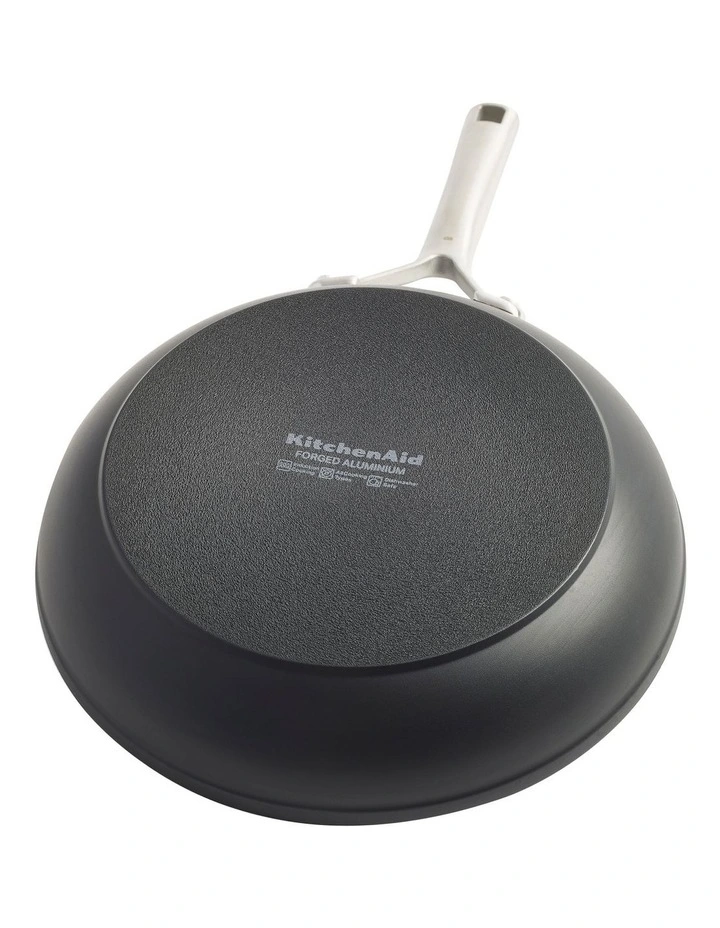 KitchenAid Forged Hardened Non-Stick 28 cm Frying Pan in Black | MYER
