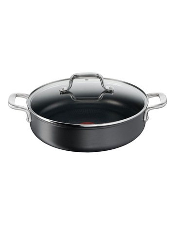 Tefal Specialty Premium Hard Anodised Induction Non-Stick 5 Piece Cook ...