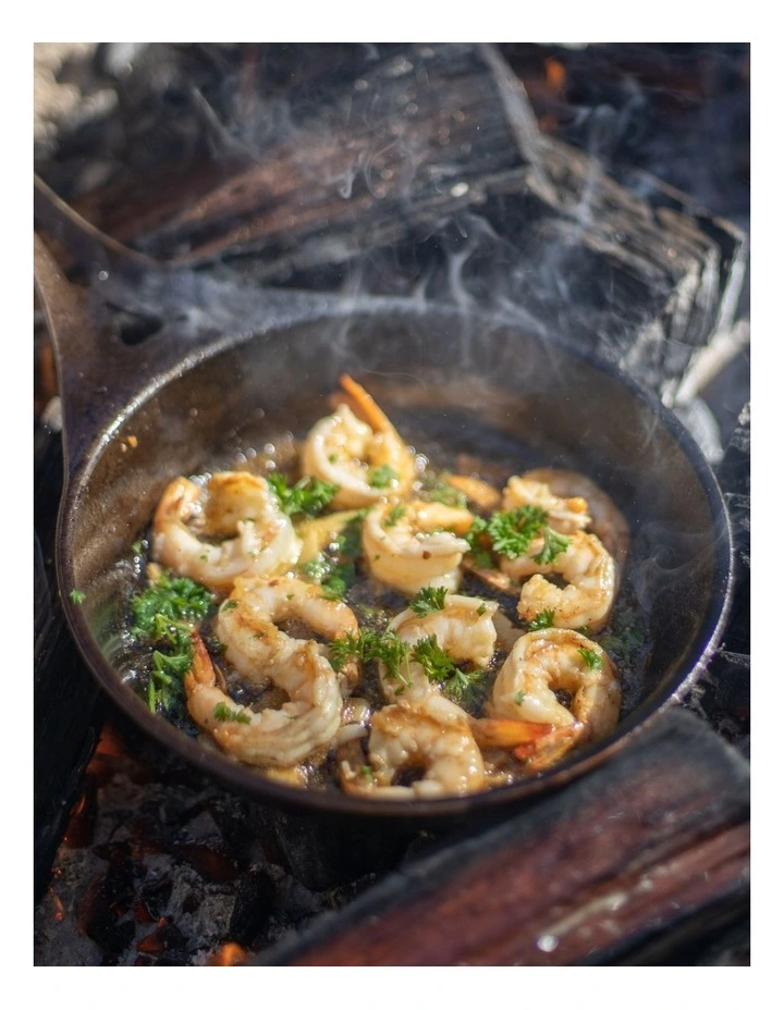 Solidteknics Quenched Lightning Pan Long Handle 20cm in Black | MYER