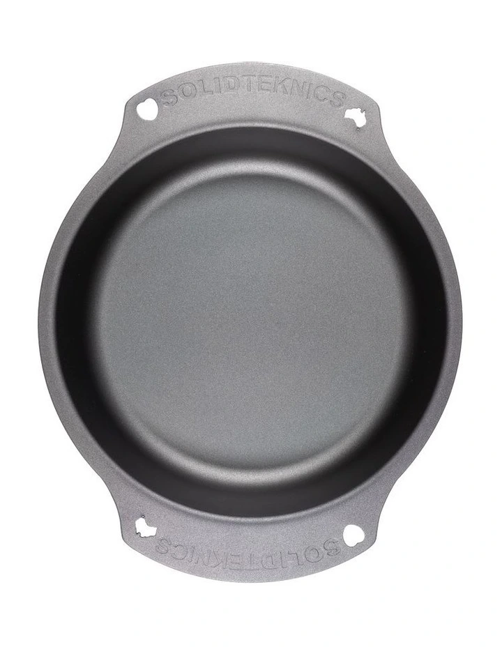 Solidteknics Quenched Lightning Pan Dual-Handle 24cm in Black | MYER