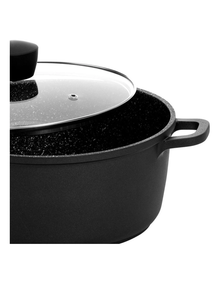 The Cooks Collective Classic Non-Stick 10 Piece Cookset in Black | MYER