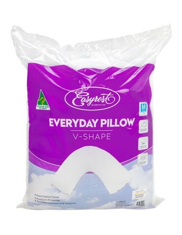 Easy Rest Everyday Body Pillow in White | MYER