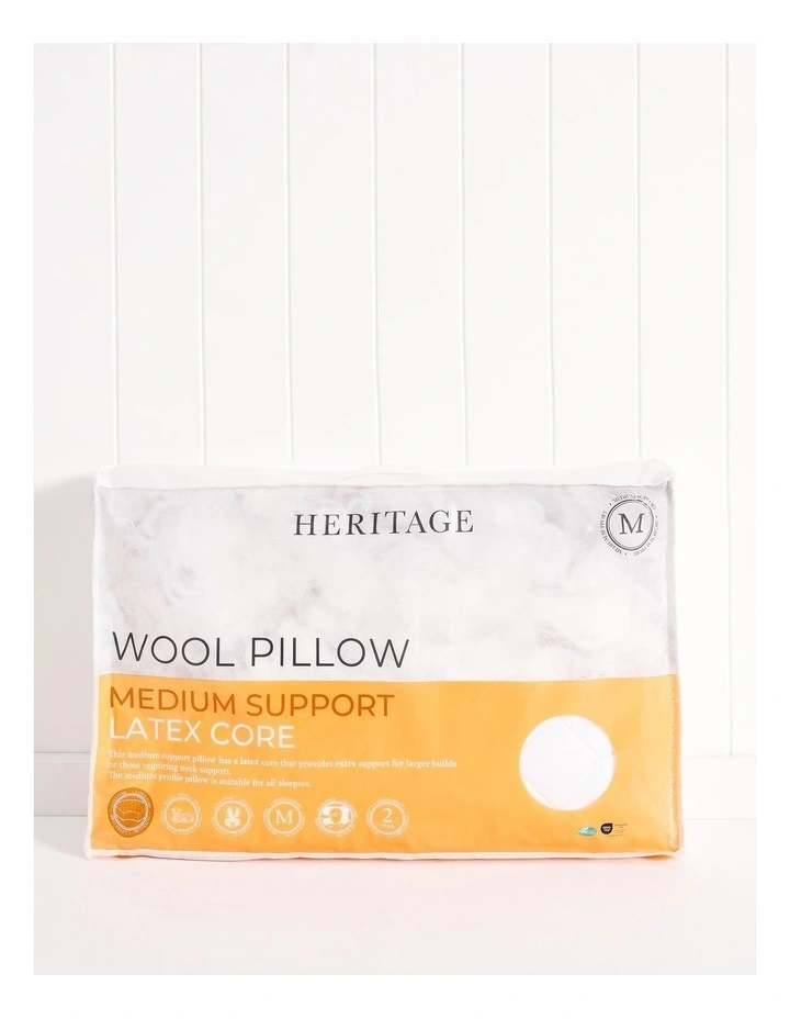 Heritage Wool Pillow | MYER