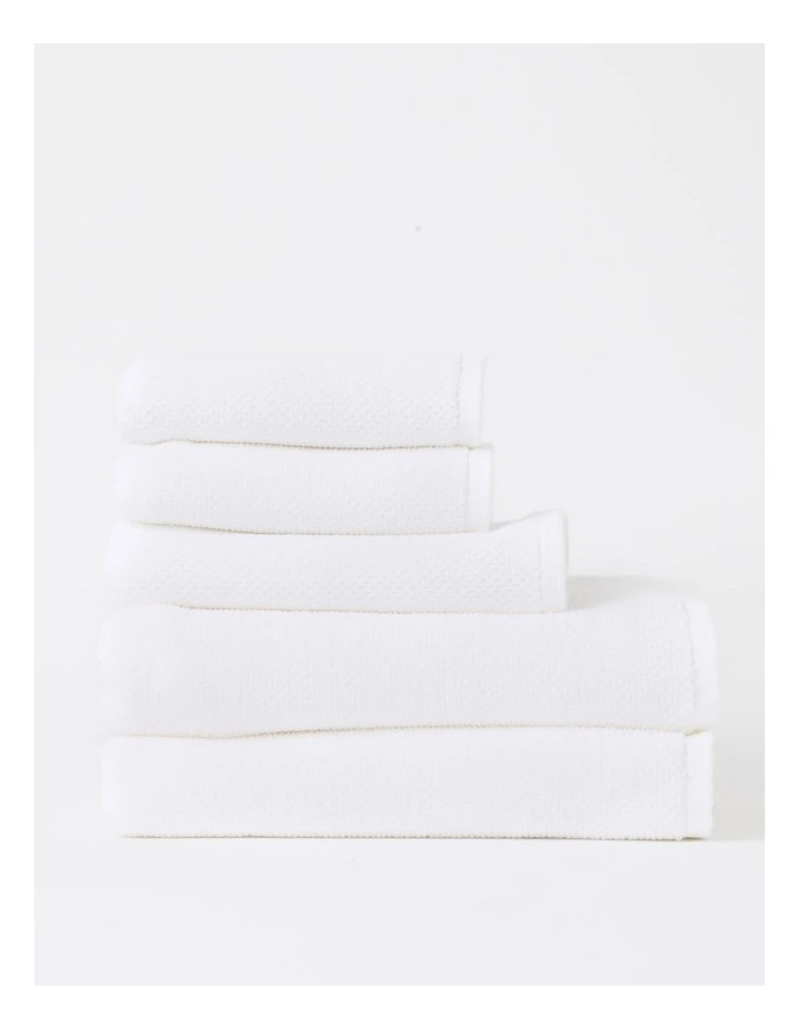 Heritage Ellis 5 Piece Spa Pack in White | MYER