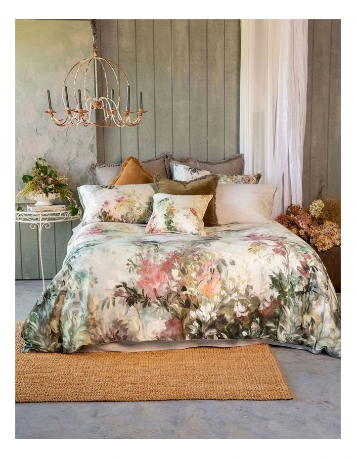 M.M Linen Giverny Quilt Cover Set in Multi | MYER