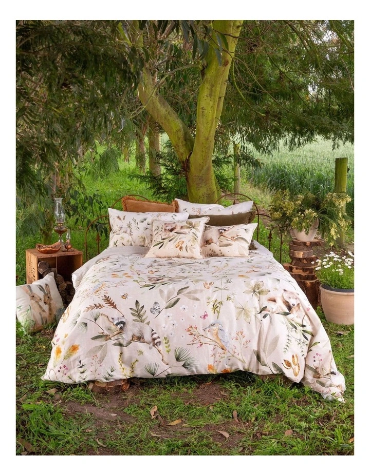 M.M Linen Jasper Quilt Cover Set in Multi | MYER