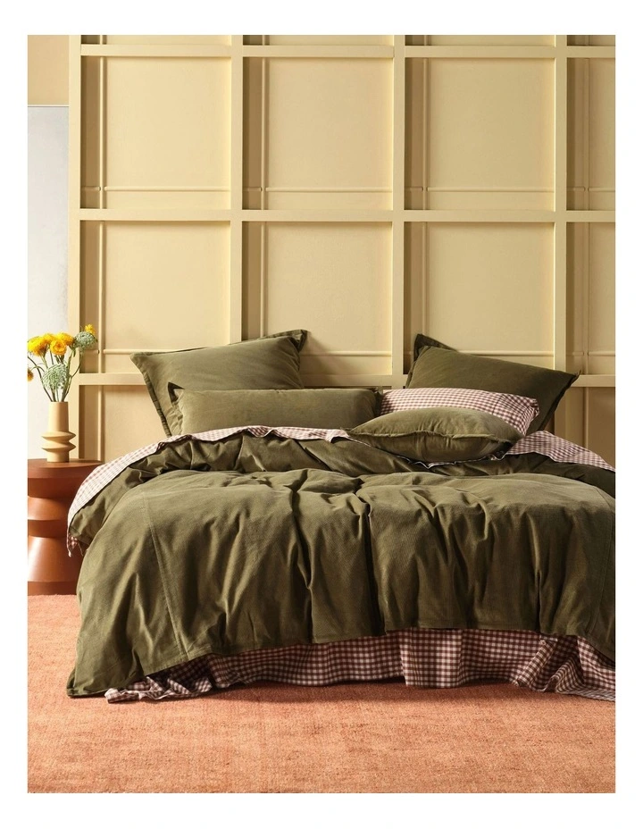 Linen House Den Quilt Cover Set in Caper | MYER