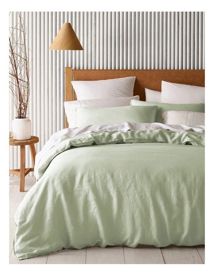 Australian House & Garden Sandy Cape Washed Belgian Linen Quilt Cover ...