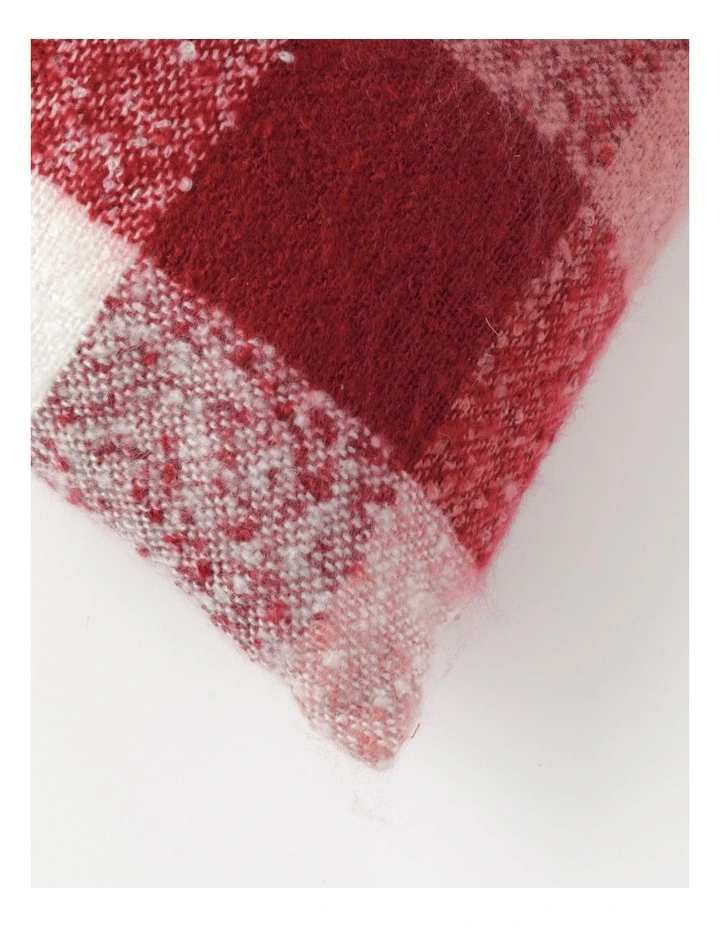 Vue Check Cushion in Pink | MYER