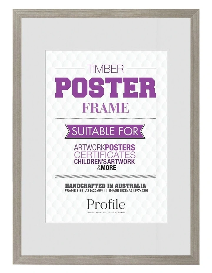 Profile Australia Australia Made Timber Certificate Photo Frame A2/A3 ...