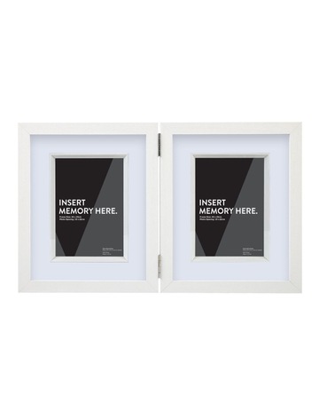 Vue Natural Double Photo Frame 15x20cm | MYER