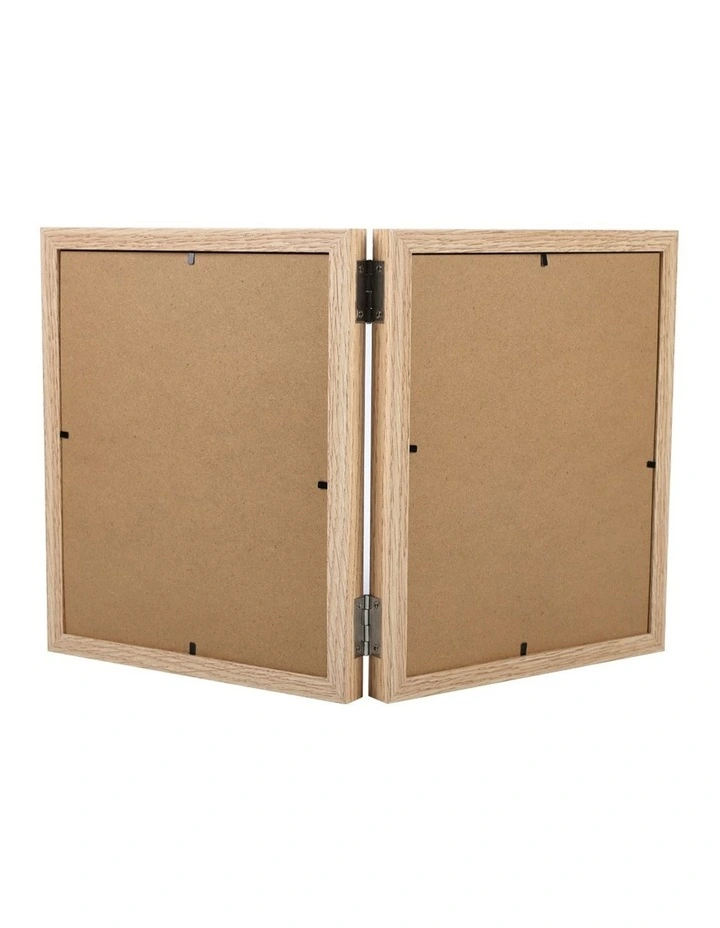 Vue Natural Double Photo Frame 15x20cm | MYER