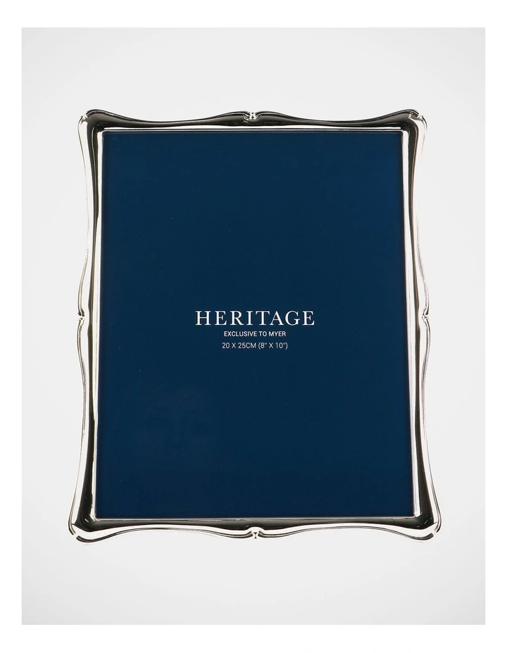Heritage Vienna Photo Frame 20x25cm in Silver | MYER