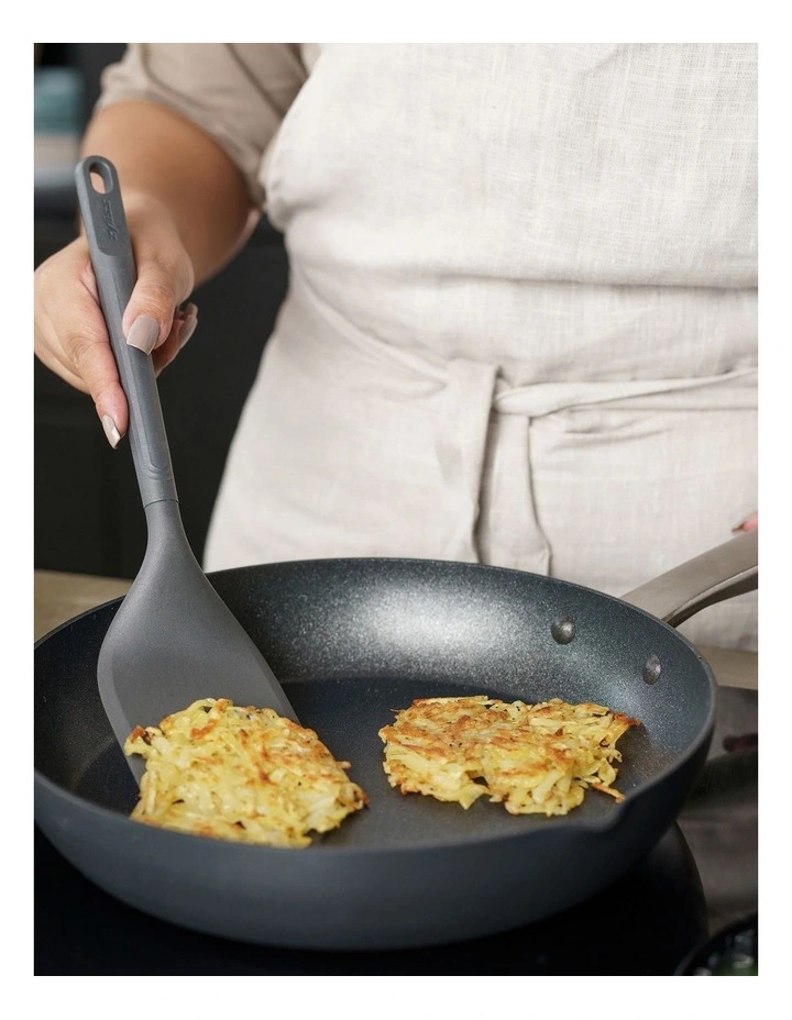 Zyliss Eco Handles Slotted Turner in Black | MYER