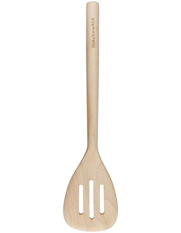 KitchenAid Maple Wood Spoon Spatula Silicone in Natural | MYER