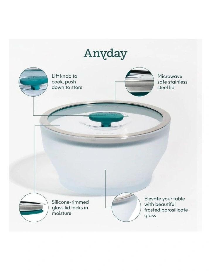 Anyday Limited Edition 2 Piece Medium Set With Bonus Cookbook in ...